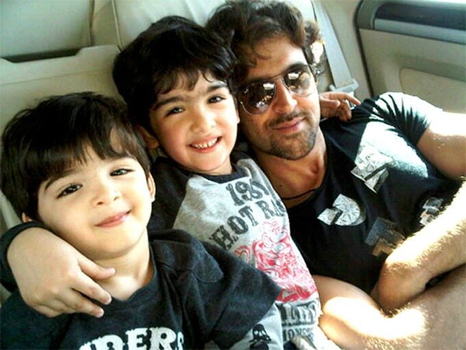 hrithik child